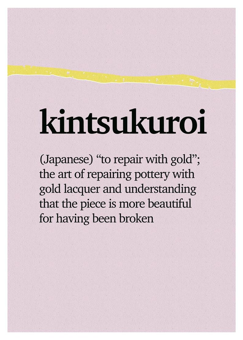 Kintsukuroi, Kintsugi, Japanese, Wall Art, Word Art, Printable Art ...
