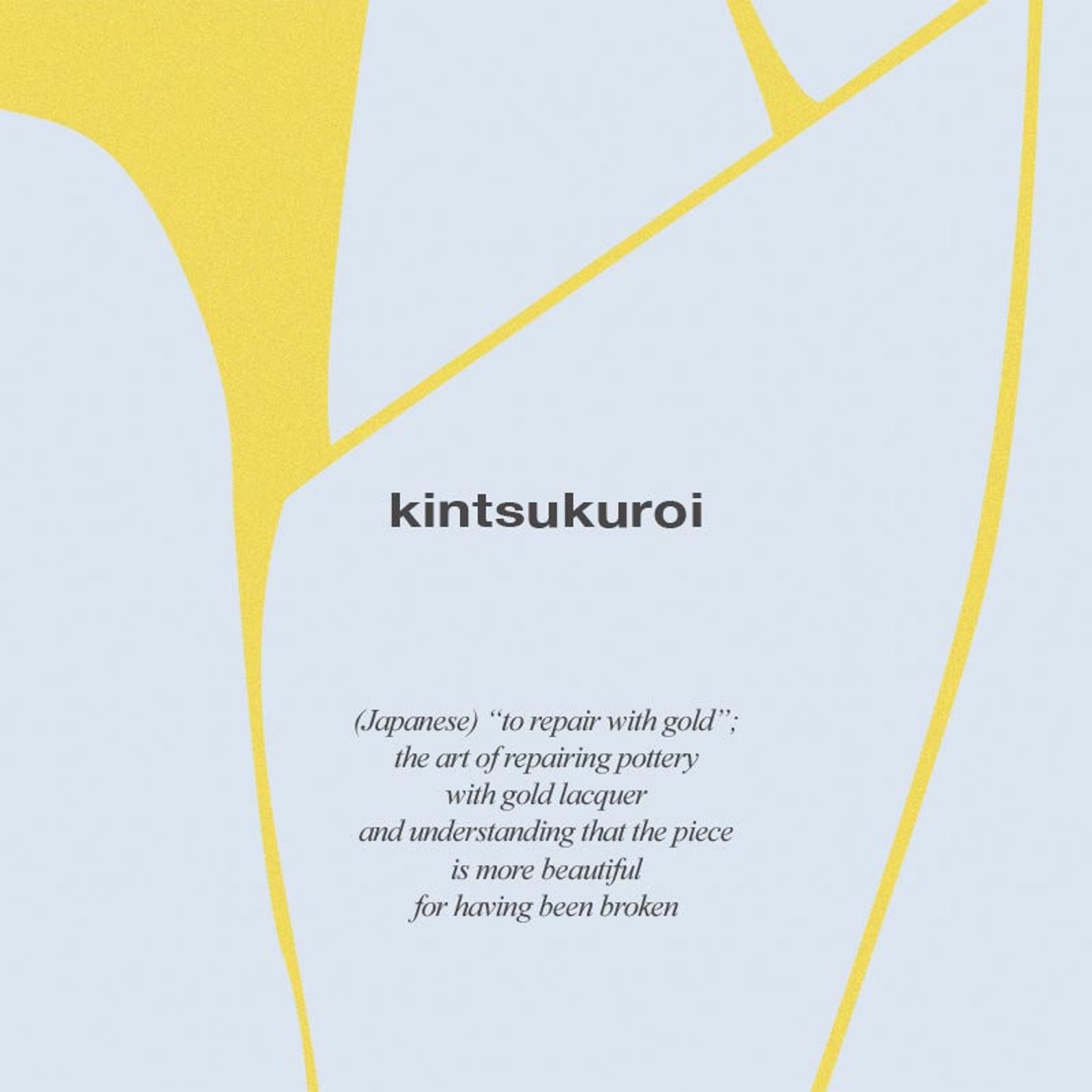 Kintsukuroi, Kintsugi Printable, Abstract Minimalistic Poster, Japanese ...