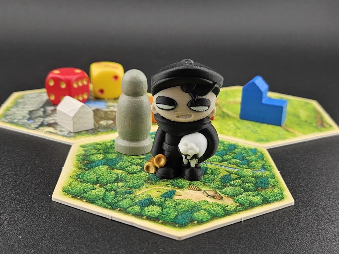 Settlers of Catan Robber Upgrade and Replacement Piece - Etsy