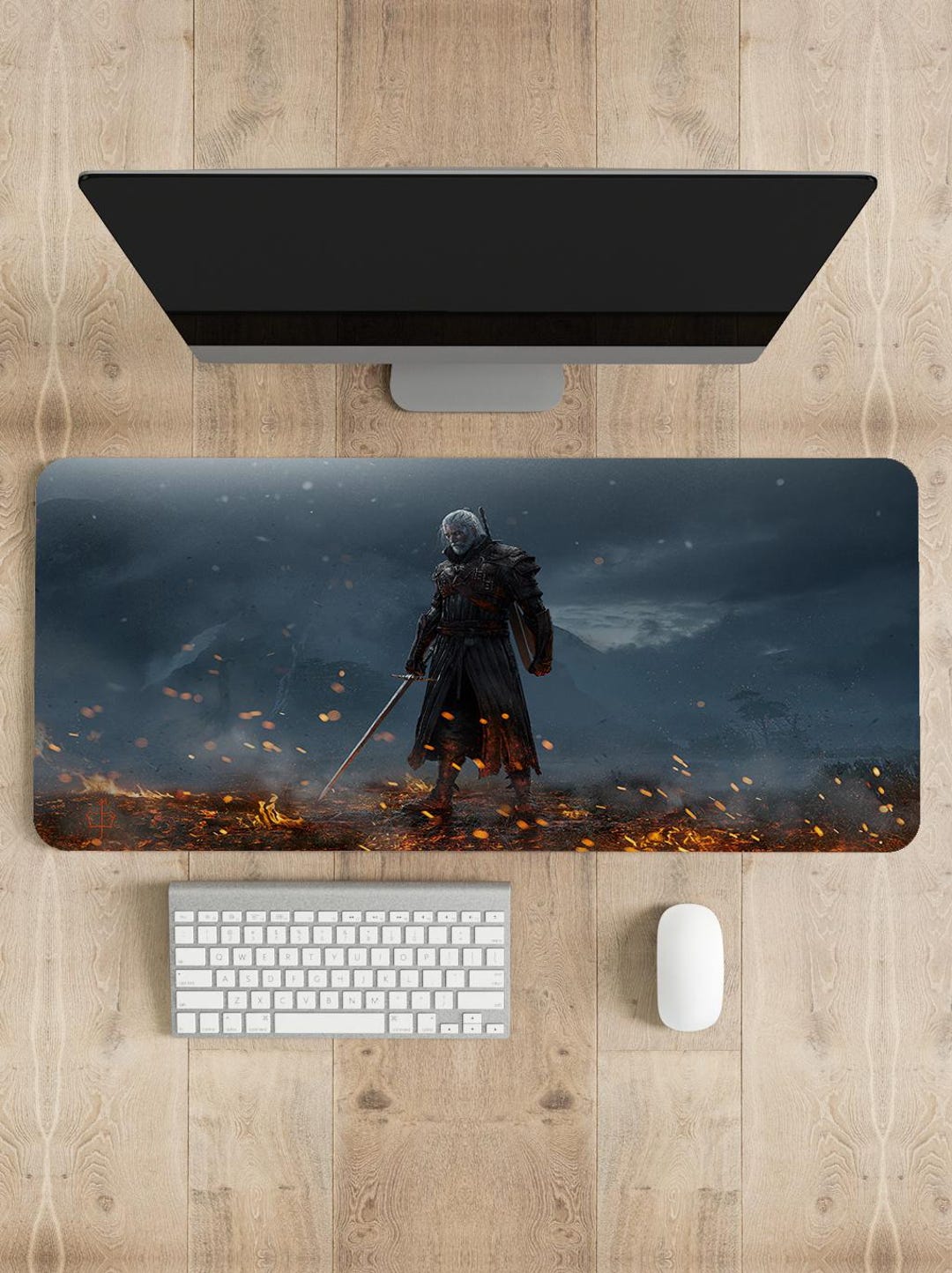 The Witcher 3 Wild Hunt Mouse Pad | Different Sizes Personalized ...