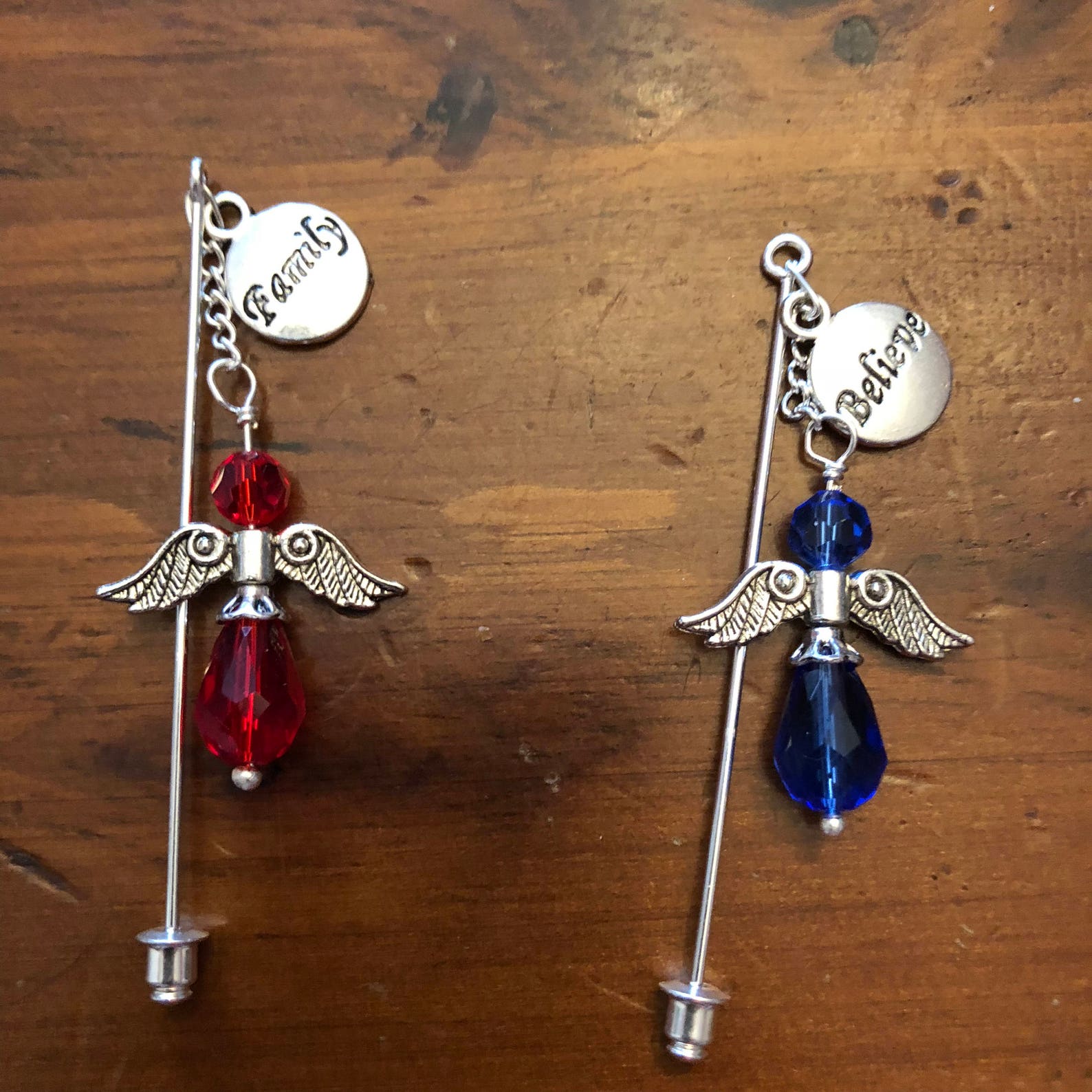 Angel Stick Pin Set of 10 15 or 20 Wedding Favors - Etsy