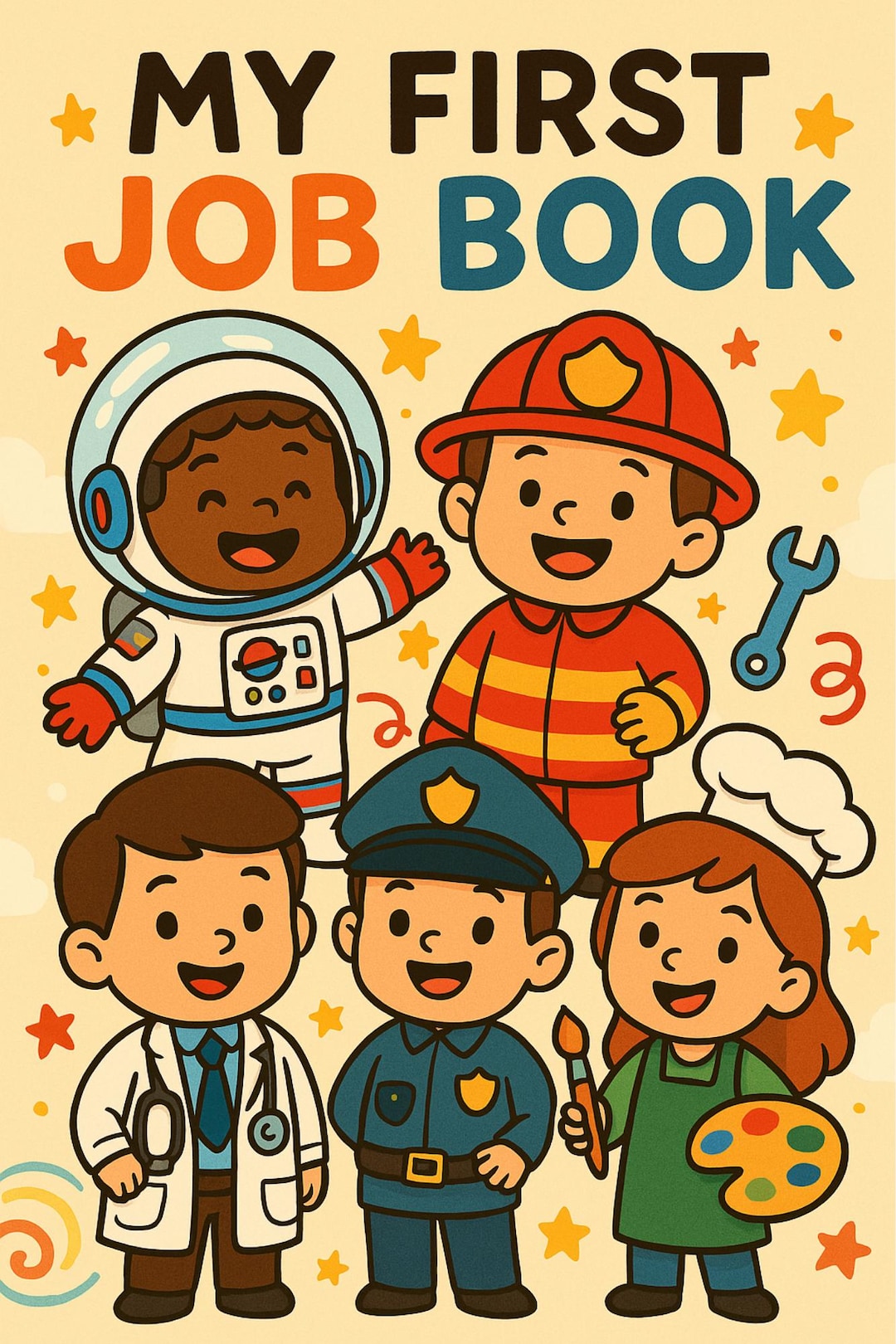 My First Job Book: Career Learning for Toddlers (printable PDF) - Etsy