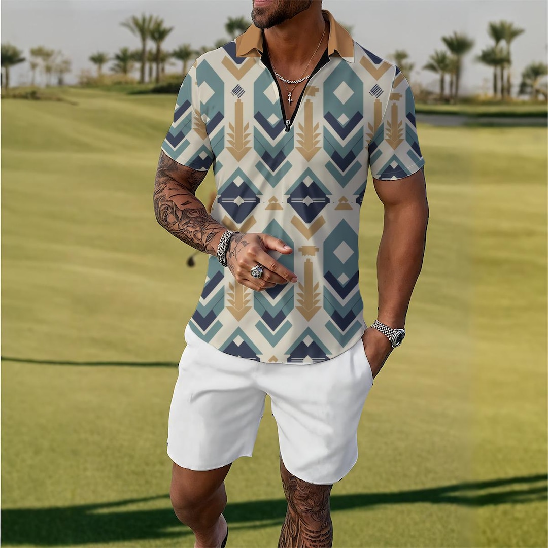 90s Nostalgia - Golf Polo Shirt. A Tribute to Classic 90s Golf Fashion ...