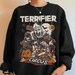 Vintage Art the Clown Terrifier Sweatshirt, Scary Horror Clown Shirt ...