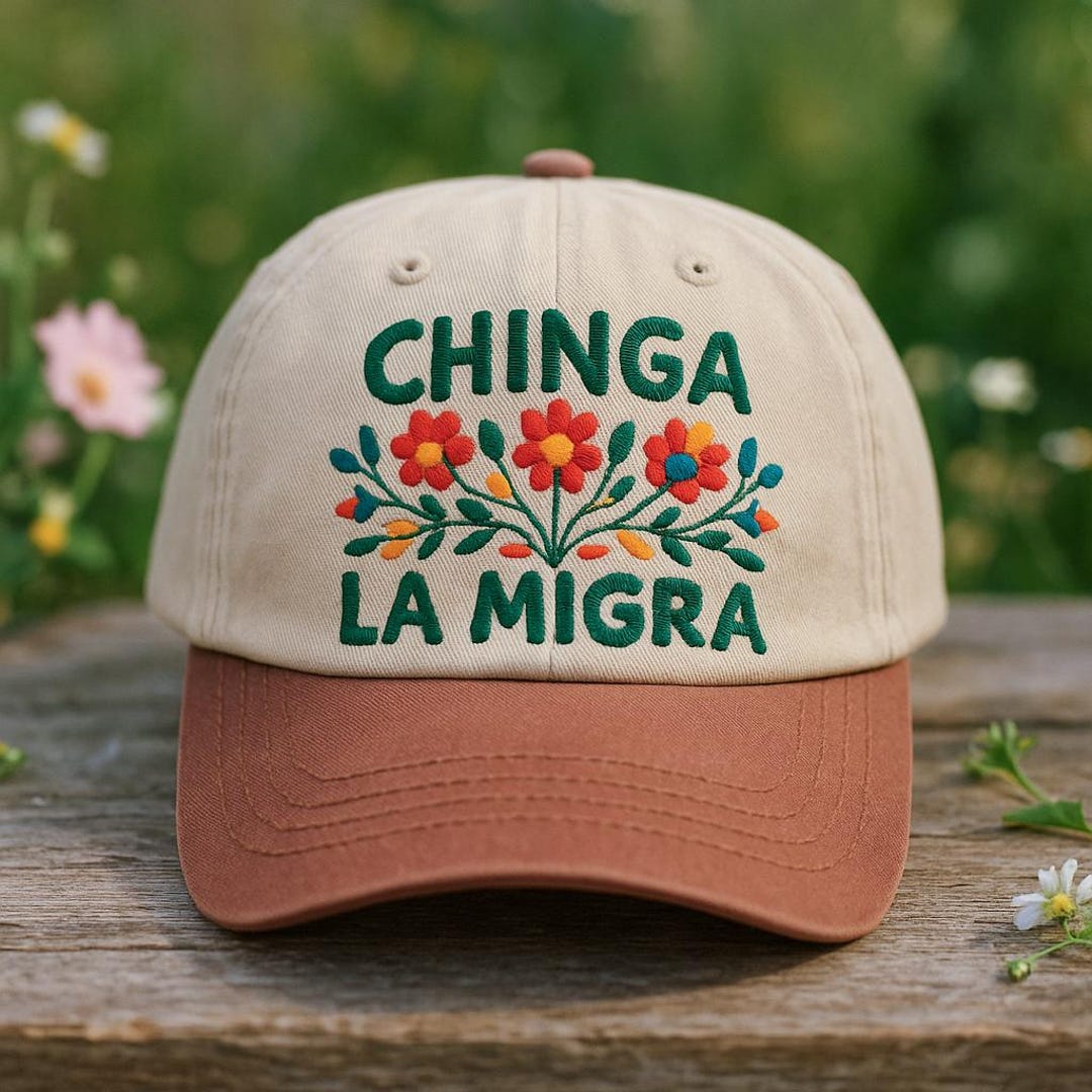 Chinga La Migra Cap, Abolish Ice Protest Hat, No Human is Illegal ...