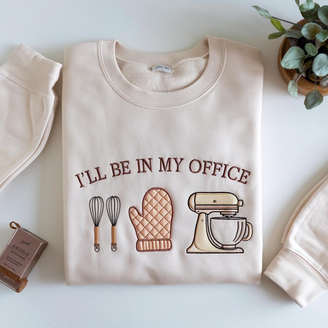 Embroidered Baking Sweatshirt: Funny Baker Gift - Etsy