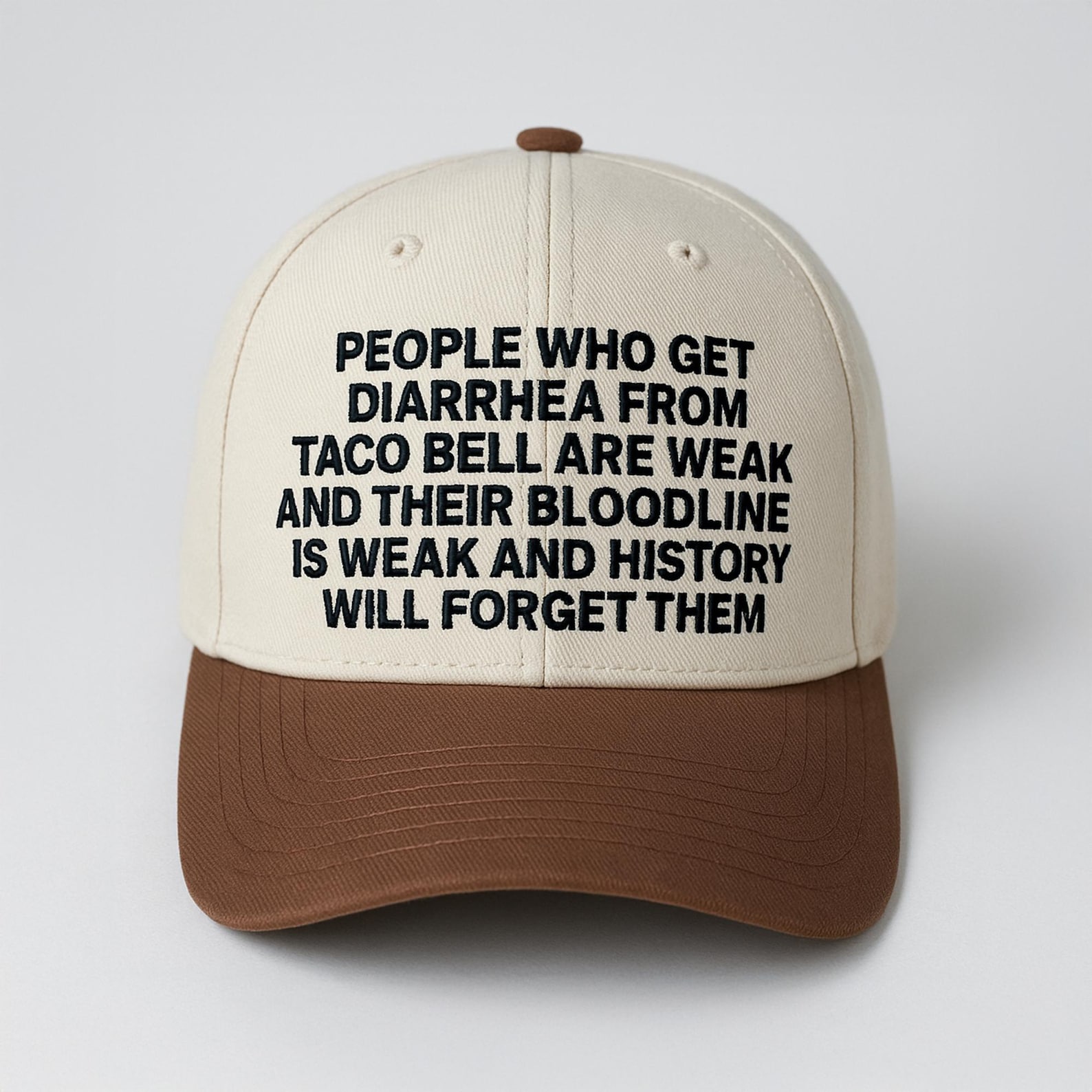 Embroidered "taco Bell Diarrhea" Humor Cap: Funny Foodie Hat - Etsy