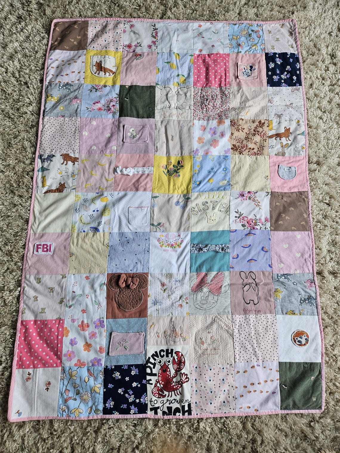 Bespoke Memory Blanket Made to Order - Etsy