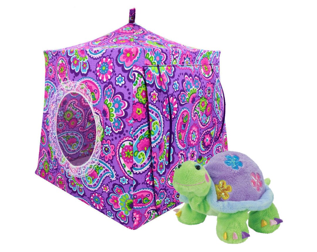 Toy Pop up Tent Sleeping Bags Multicolor Paisley Print - Etsy