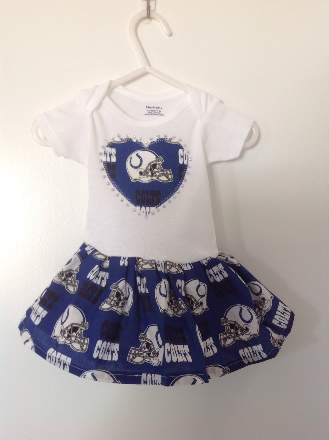 Indianapolis Colts Inspired Infant Dress - Etsy