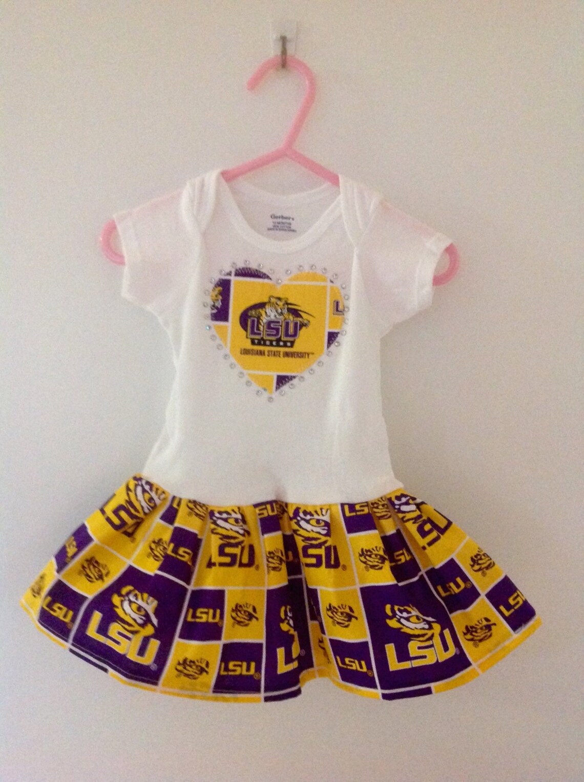 LSU Inspired Dress - Etsy