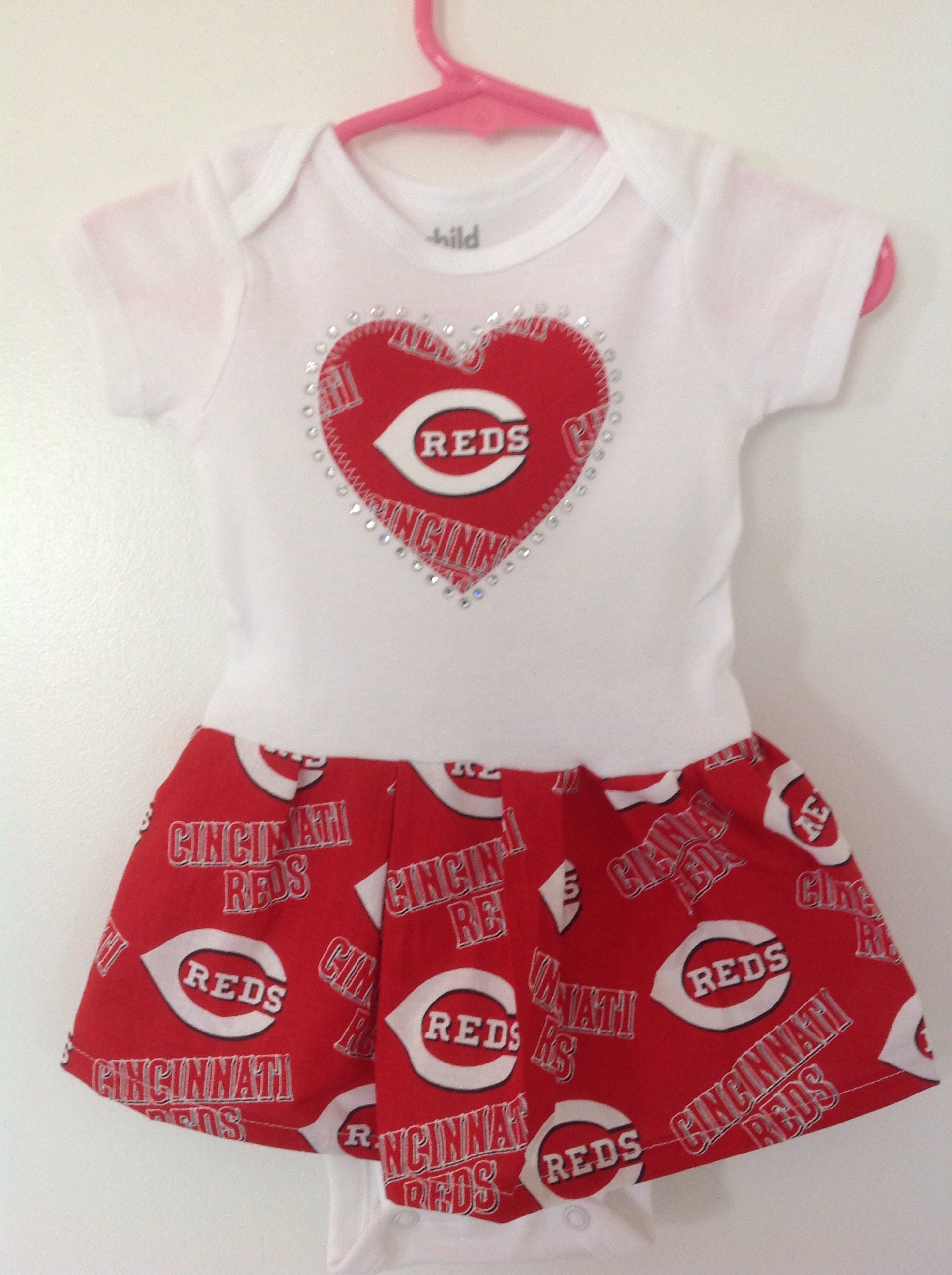 Cincinnati Reds Inspired Dress | Etsy