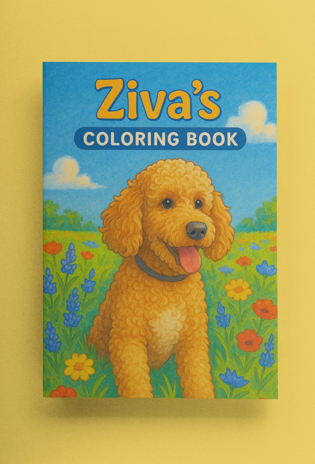 Custom Pet Coloring Book – Turn Your Dog or Cat Into a Fun ...