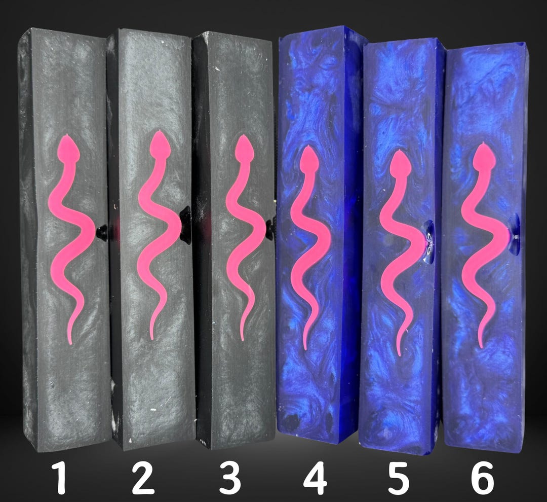 Snake Signature 3D Print Resin Pen Blank - Etsy