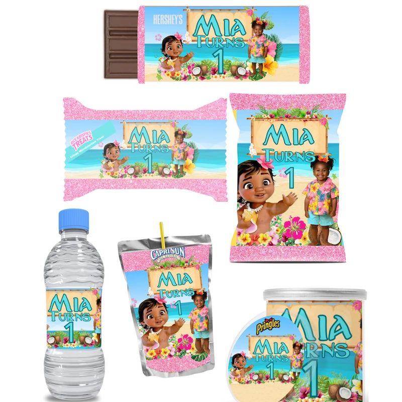 Moana Birthday Treats - Etsy