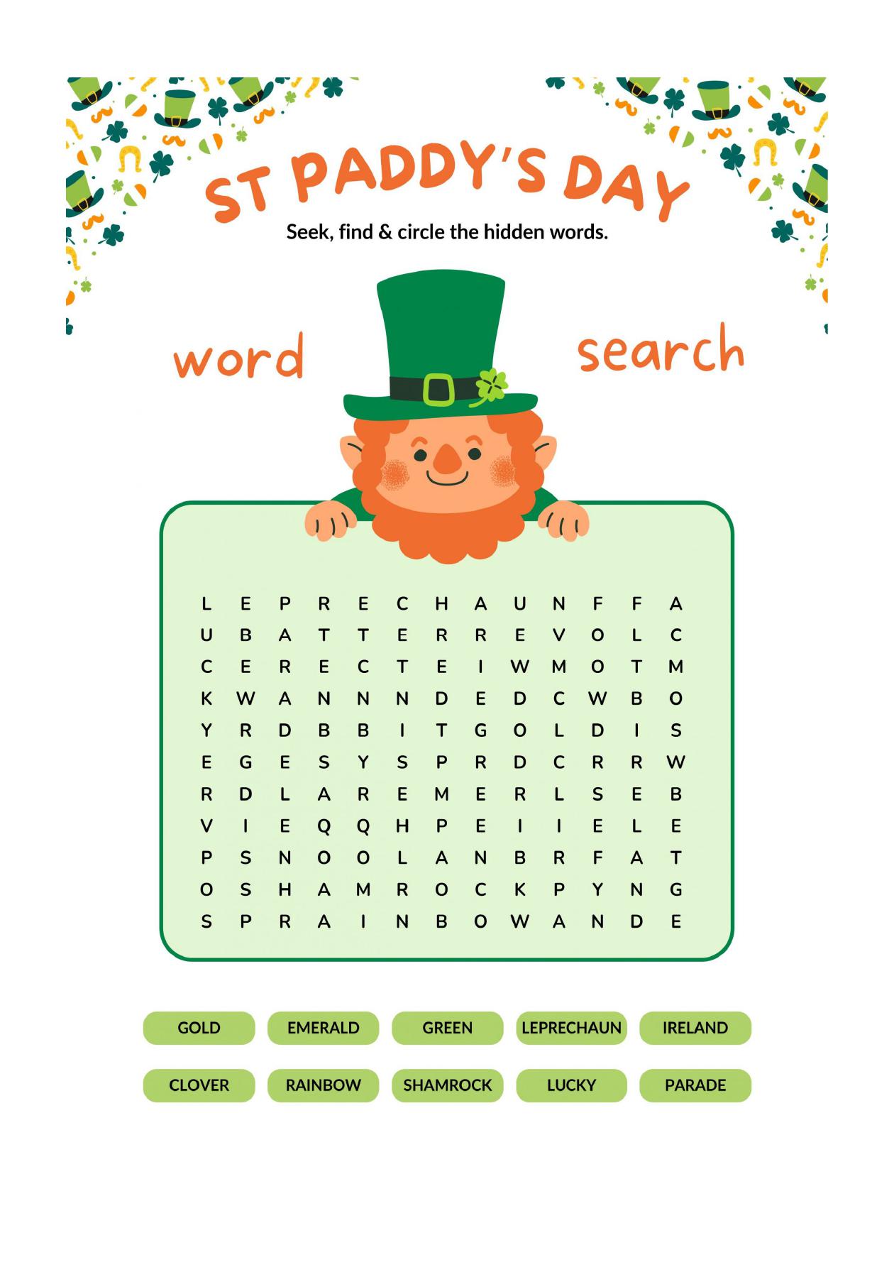 Printable Word Search Bundle for Kids | Fun and Educational Worksheets ...