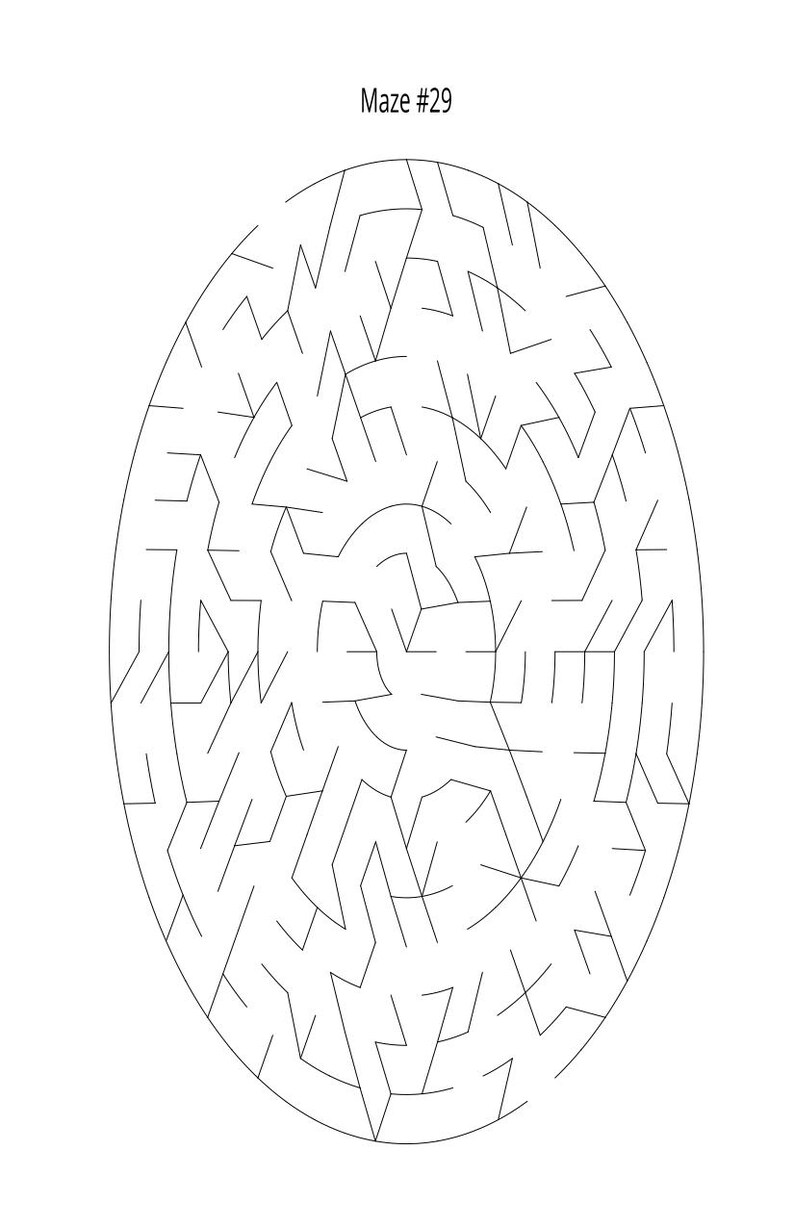 Ultimate Maze Play Challenge: Printable Puzzles I for Kids and Adults ...