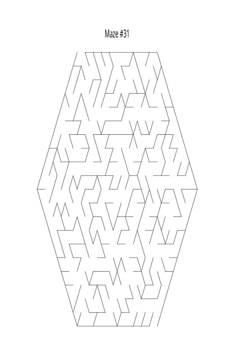 Ultimate Maze Play Challenge: Printable Puzzles I for Kids and Adults ...