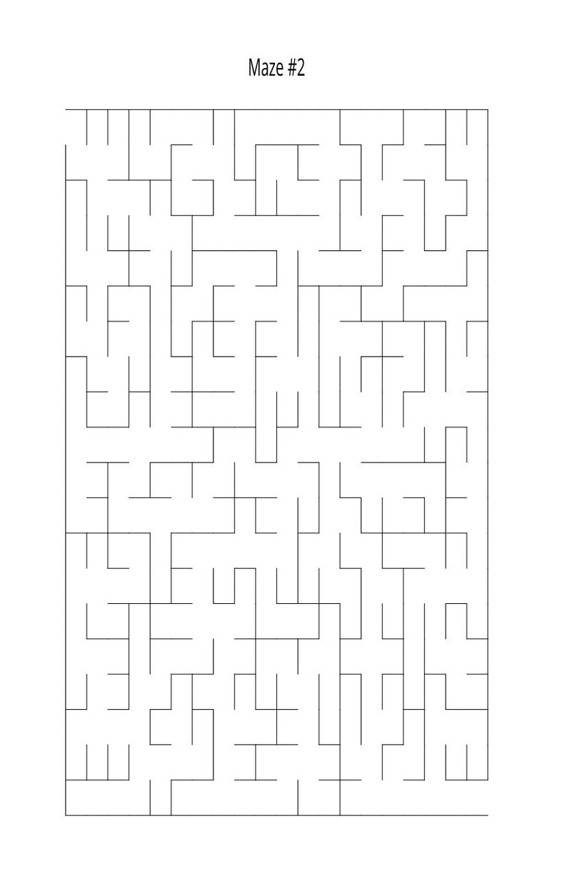 Ultimate Maze Play Challenge: Printable Puzzles I for Kids and Adults ...
