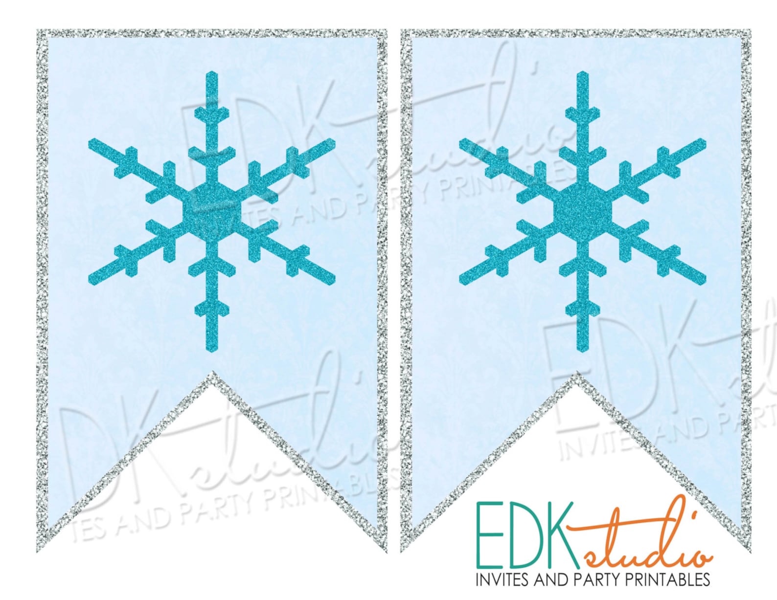 FROZEN Party//birthday Banner//printable Instant Download - Etsy