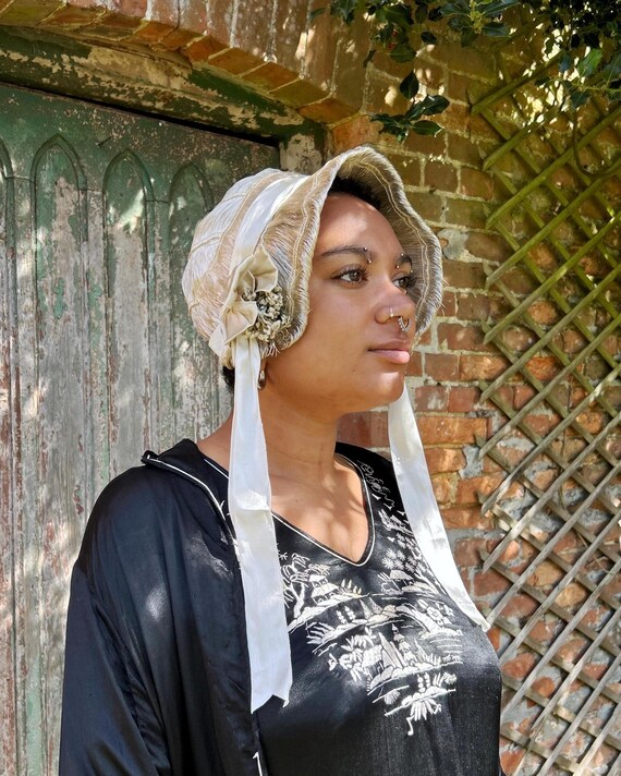 Antique 1920s vintage flapper raffia wig styled eveni… - Gem