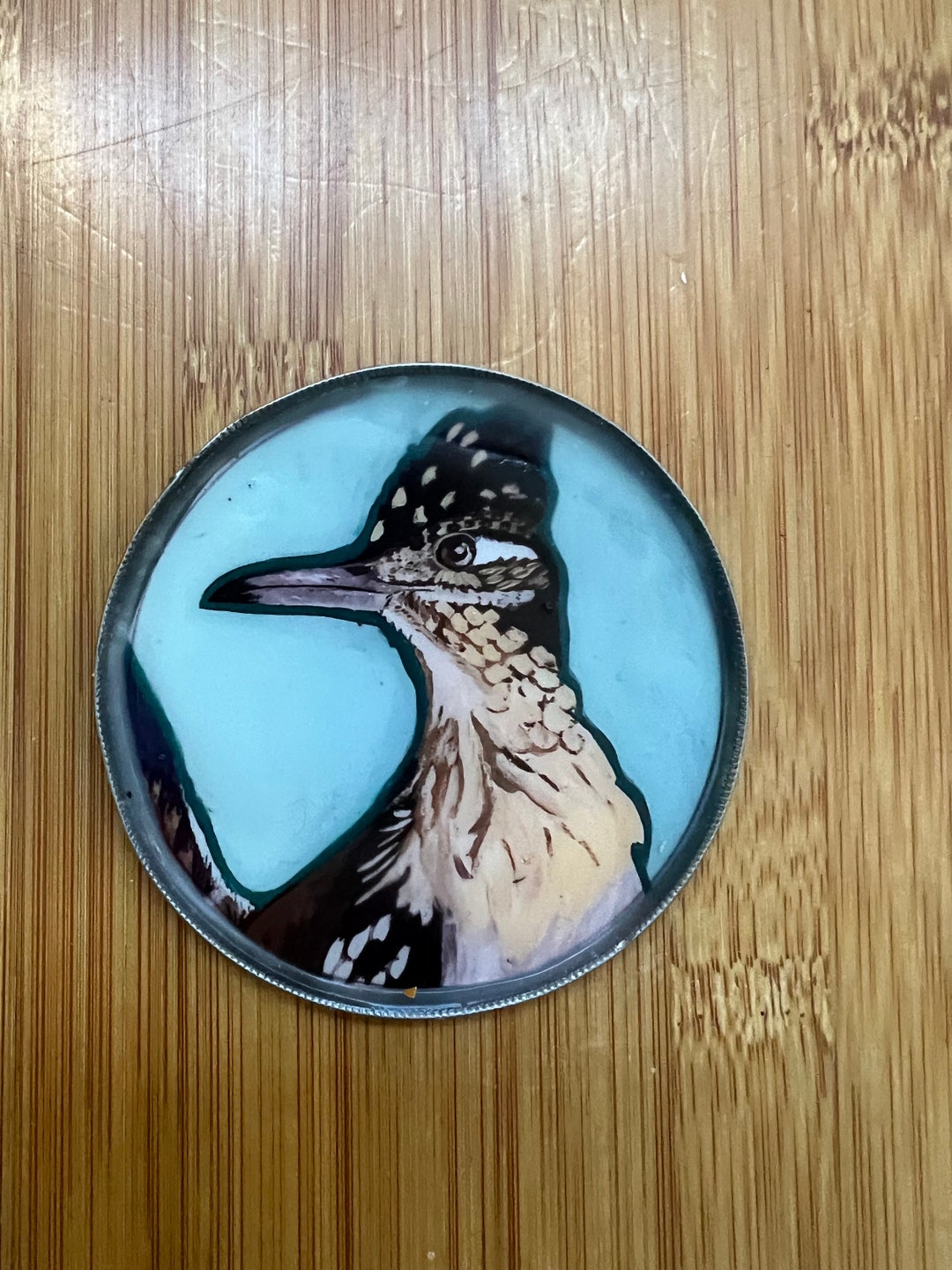 Tin Can Lid Print “NM Icon” - Etsy