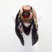 Turkish Oya Crochet Scarf, Handmade Crocheted Yazma, Head Accessories ...