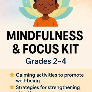 Mindful Me: Printable SEL Lesson Pack for Grades 2–4 | Calm-down ...