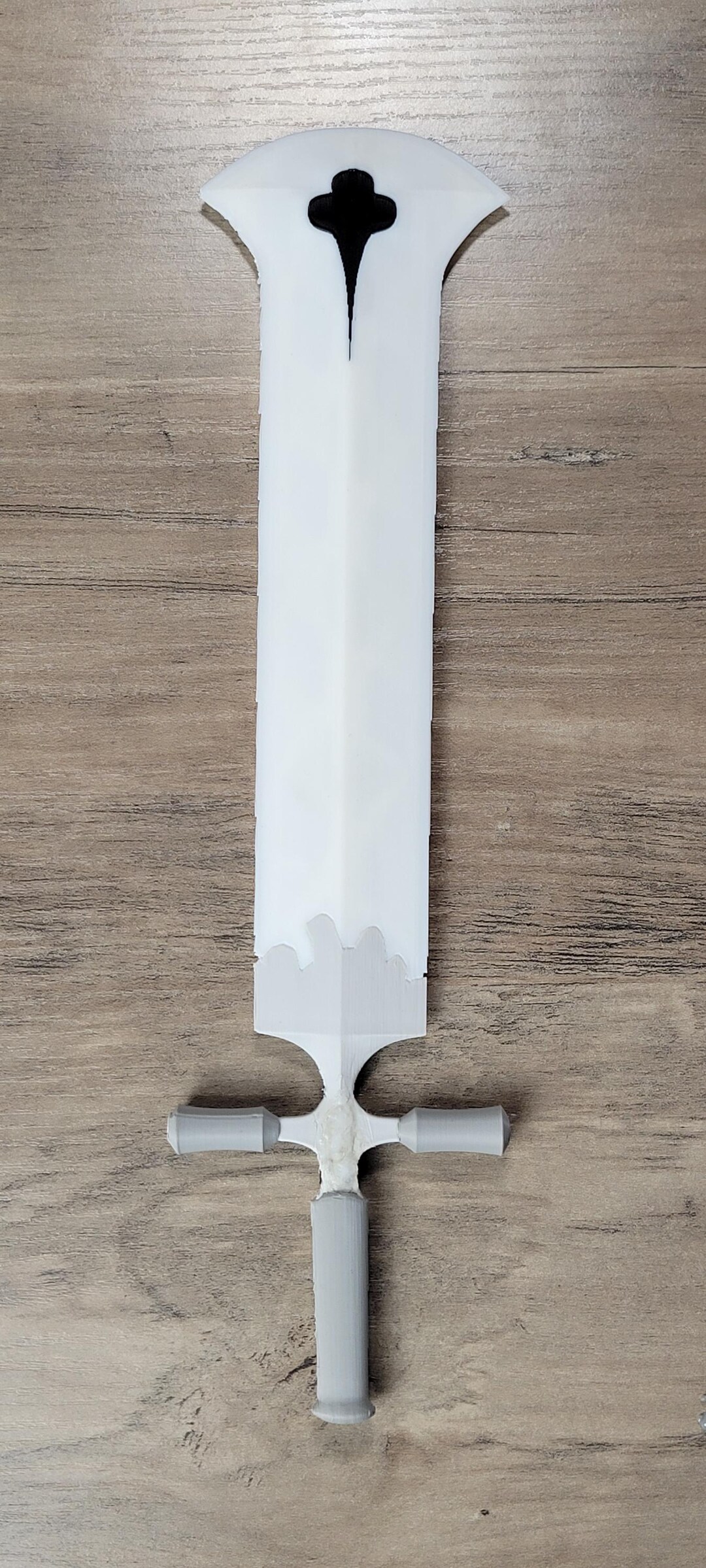 10″ Restored Shadow-grimoire Sword Figurine – 3d-printed PLA Display ...
