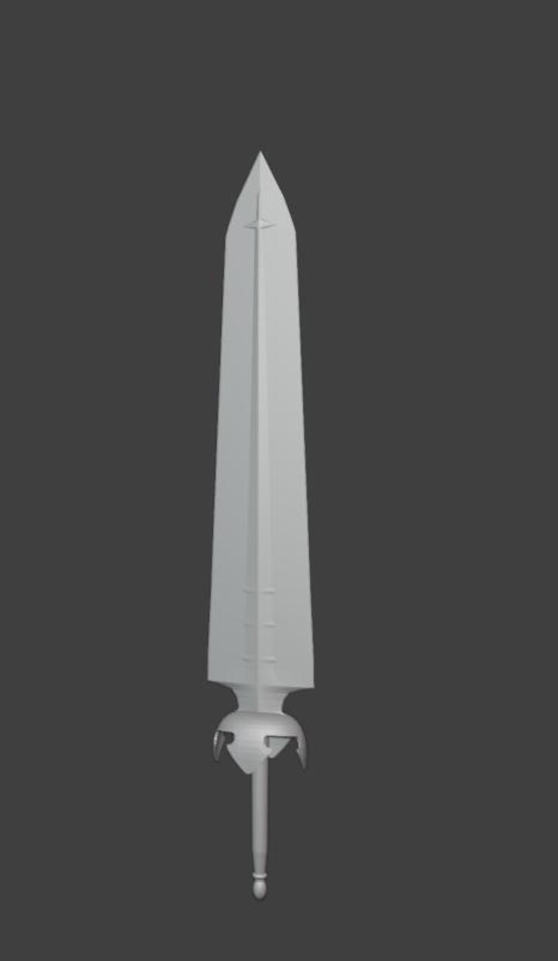 Asta-inspired Demon Dweller Sword – 3D Print Files (STL, 3MF, Blender ...