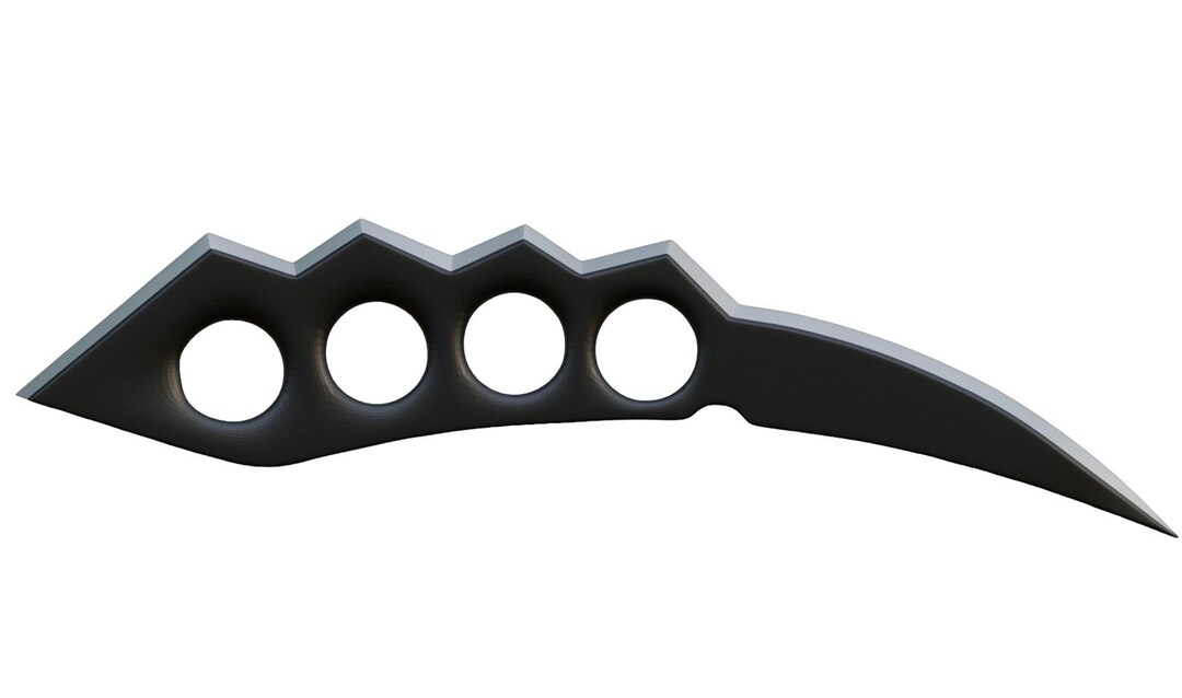 Dual 12″ Shadow-style Chakra Blades – 3D Print Files (blender, STL ...