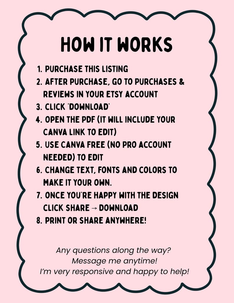 Elf Birthday Letter: Editable Canva Template (digital Download, PDF 8 ...