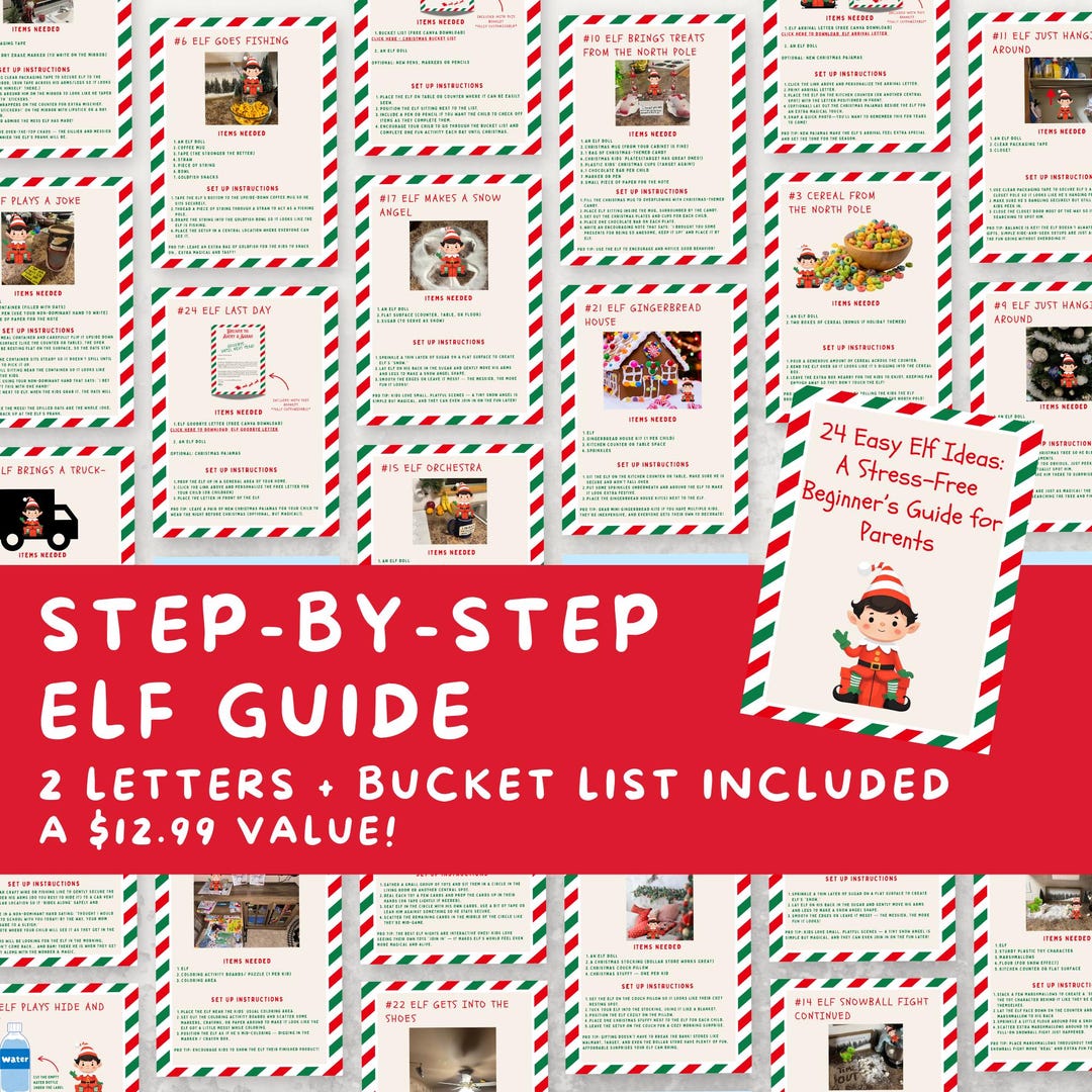 The Beginner Elf Guide | Step-by-step How to + 2 Letters & Christmas ...
