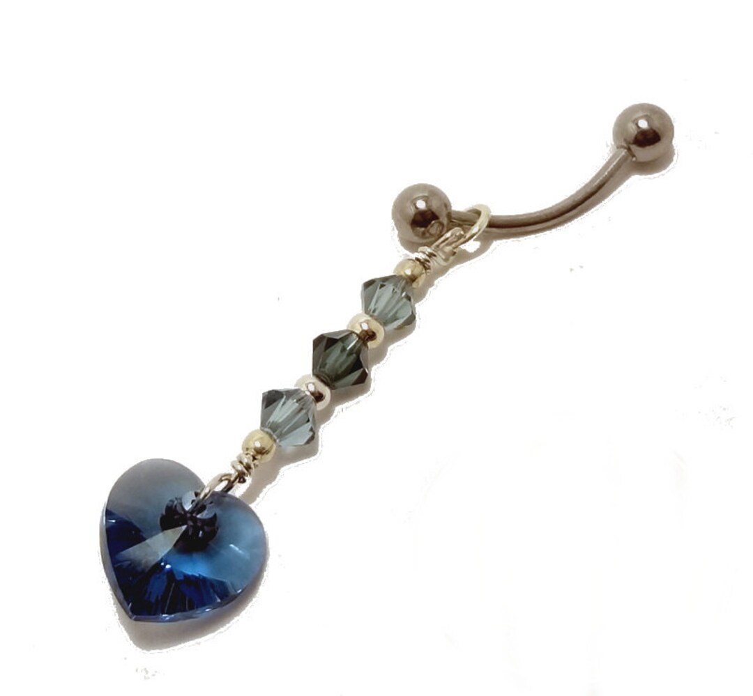 VCH Heart Intimate Body Piercing Heart Jewelry Curved - Etsy