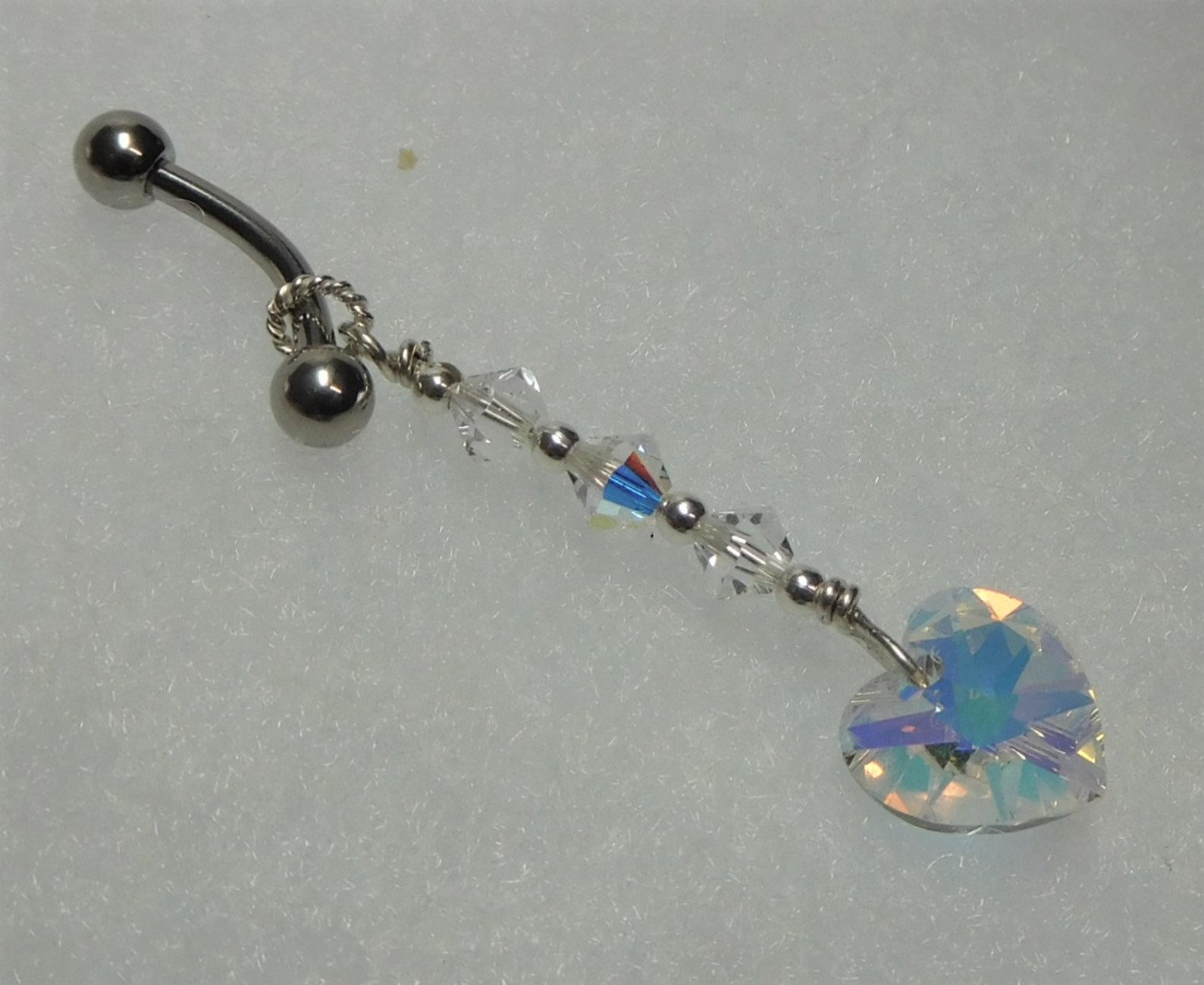 VCH piercing Intimate Piercing Heart VCH Sexy Jewelry | Etsy