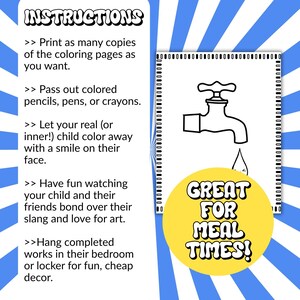 Brain Rot Coloring Pages Printable | Gen Alpha Gen Z Brainrot Teen ...