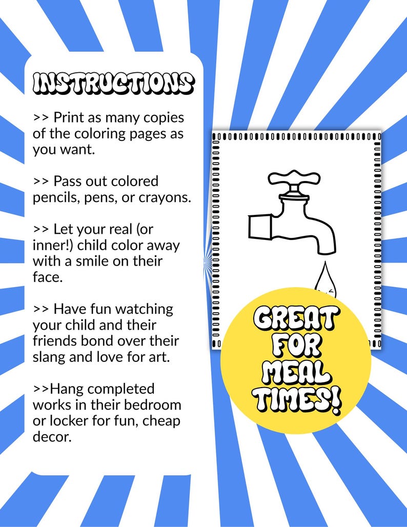 Brain Rot Coloring Pages Printable | Gen Alpha Gen Z Brainrot Teen ...