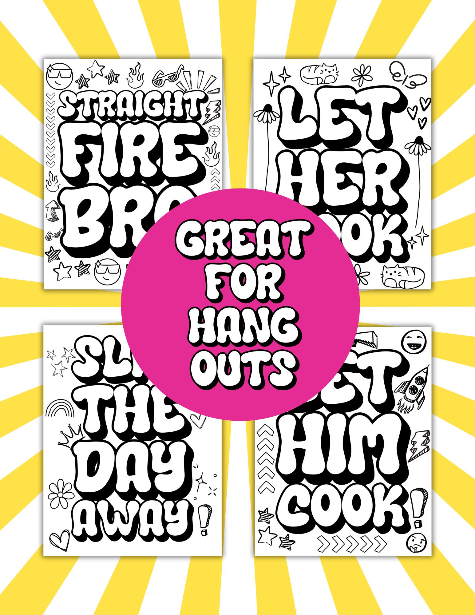 Skibidi Coloring Pages, Printable | Printables Digital Download Gen Z ...