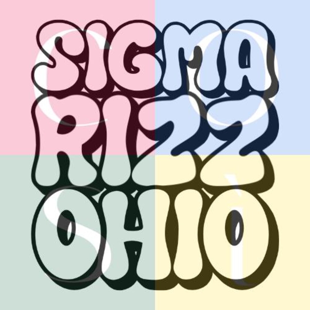 Skibidi Svgs | Sigma Rizz Ohio Slang Word Digital Download Gen Z Gen ...