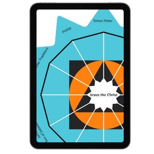 Bible Infographic of Jesus and Twelve Disciples - Etsy