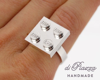 Lego Ring in Sterling Silver | Etsy