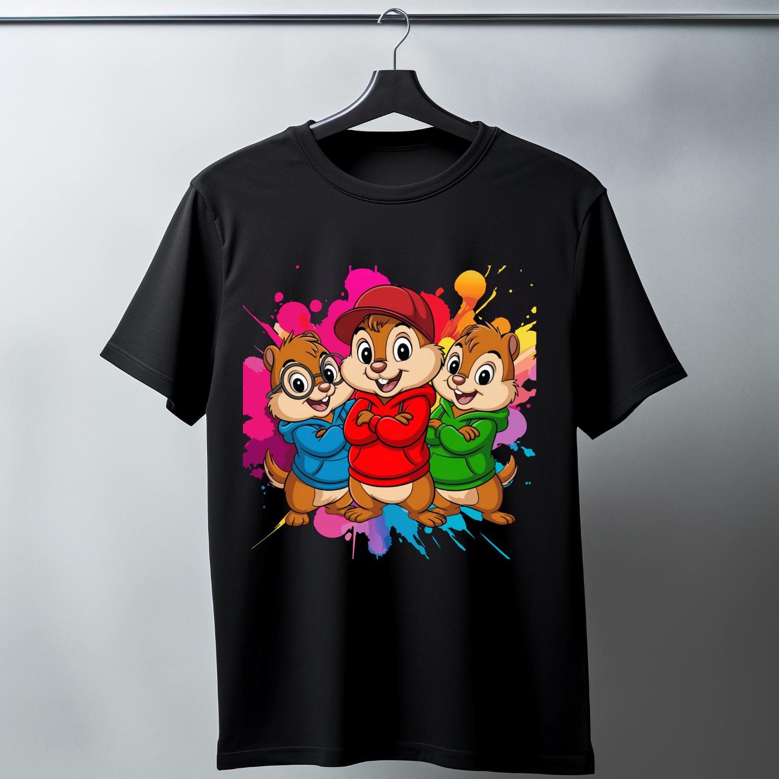 Chipmunk Cartoon PNG, Cute Cartoon Characters Clipart, High Resolution ...