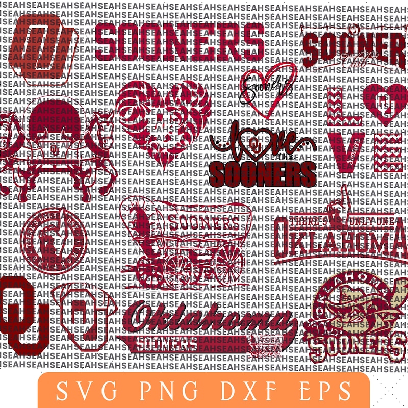 Ou Sooners Clipart - Etsy