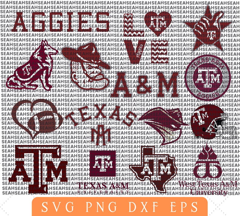 Aggies Svg Bundle, Aggies Png Clipart, Cut Files for Cricut, Cricut ...