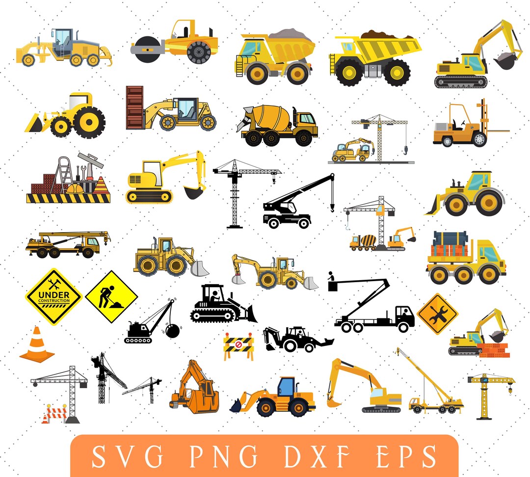 Construction Svg, Construction Clipart, Construction Png, Dumb Truck ...