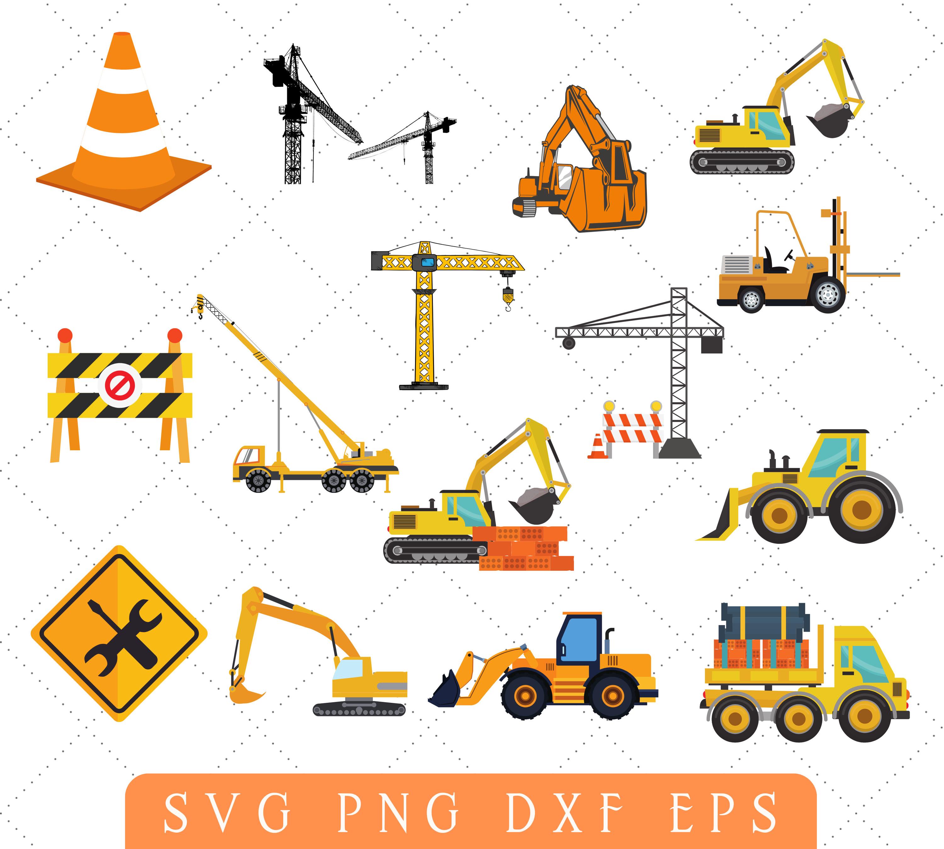 Construction Svg, Construction Clipart, Construction Png, Dumb Truck ...