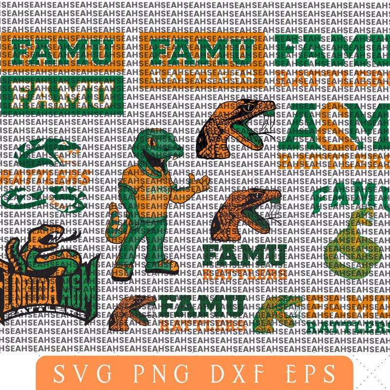 Famu Rattler Cricut - Etsy
