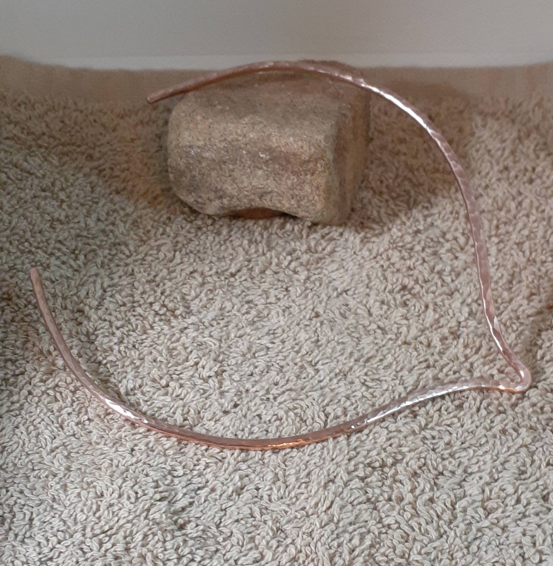 Copper Necklace Choker Necklace Copper Torque Handmade Jewelry Charm ...