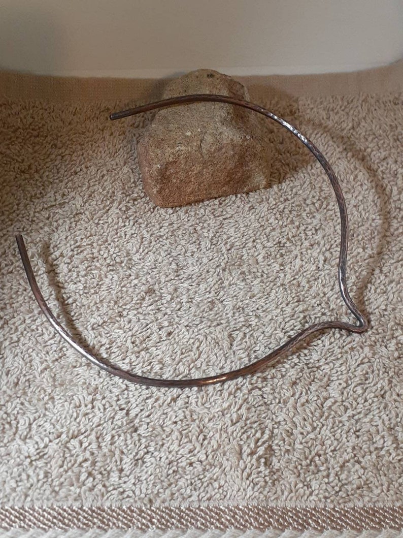 Copper Necklace Choker Necklace Copper Torque Handmade Jewelry - Etsy