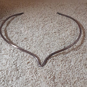 Copper Necklace Choker Necklace Copper Torque Handmade Jewelry Charm ...